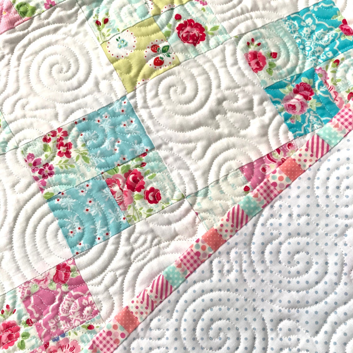 Easy Four Patch Quilt Pattern - Etsy