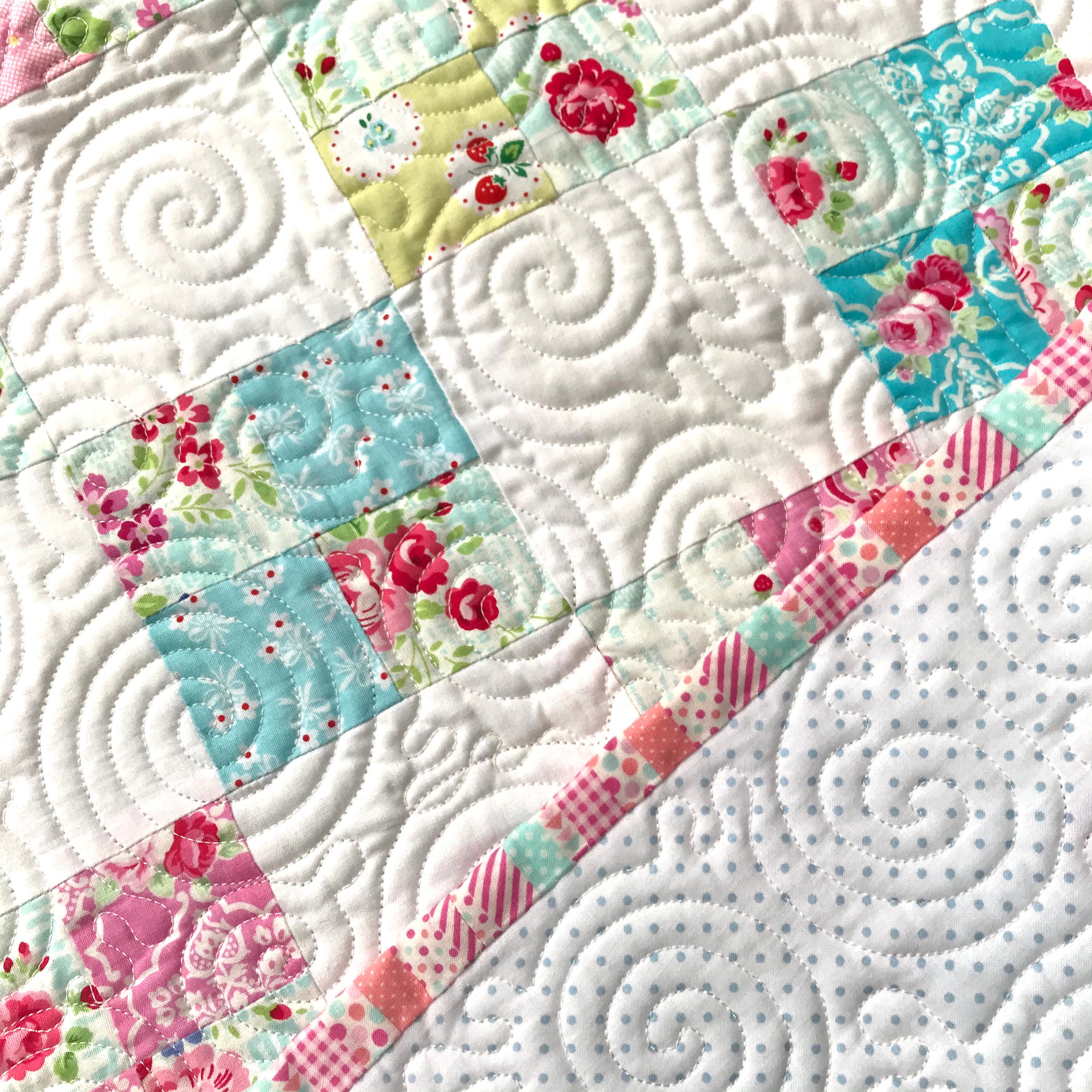 Easy Four Patch Quilt Pattern - Etsy UK