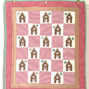 Gingerbread Houses Quilt Pattern - Etsy