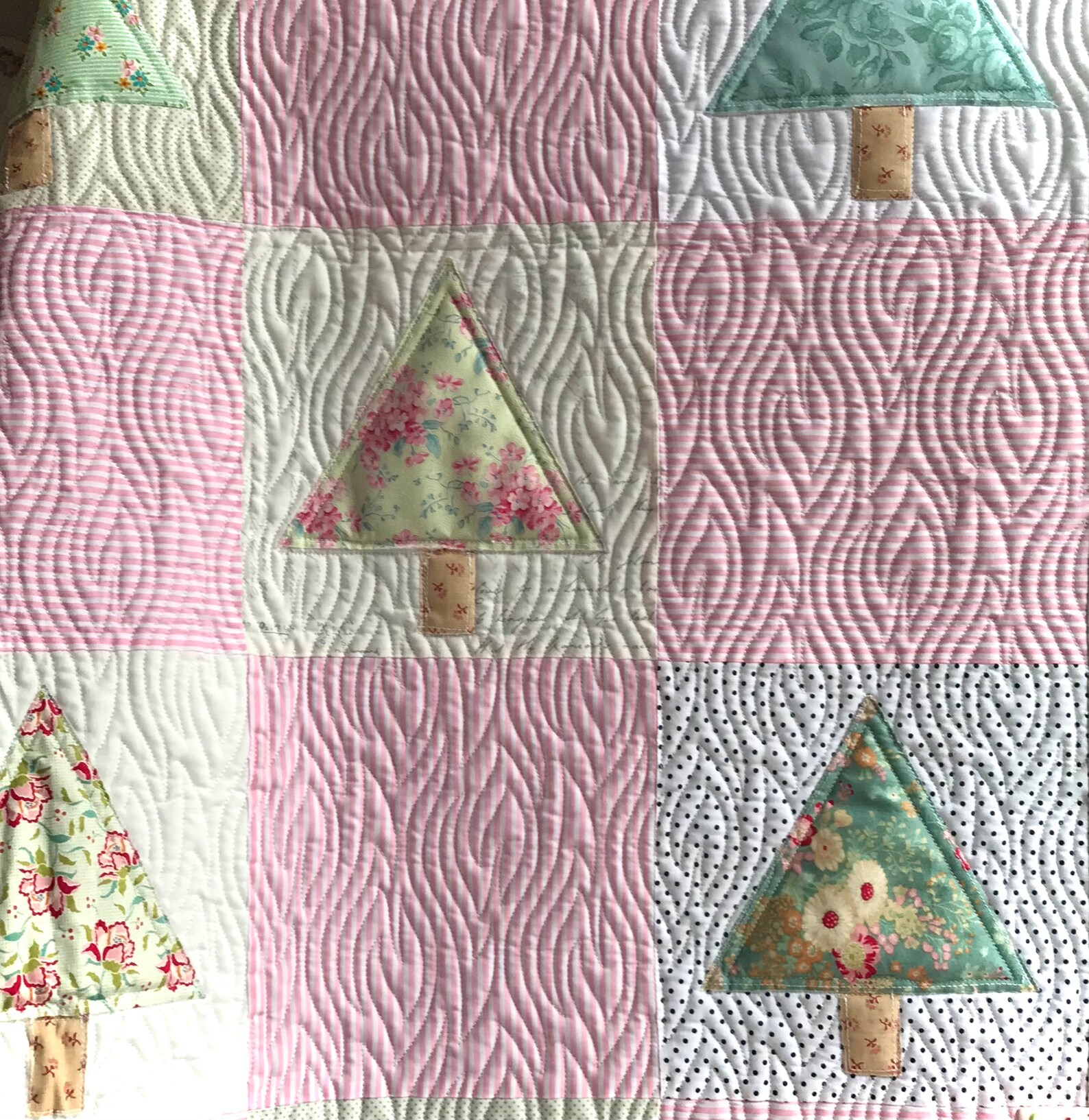 Peppermint Trees Quilt Pattern - Etsy