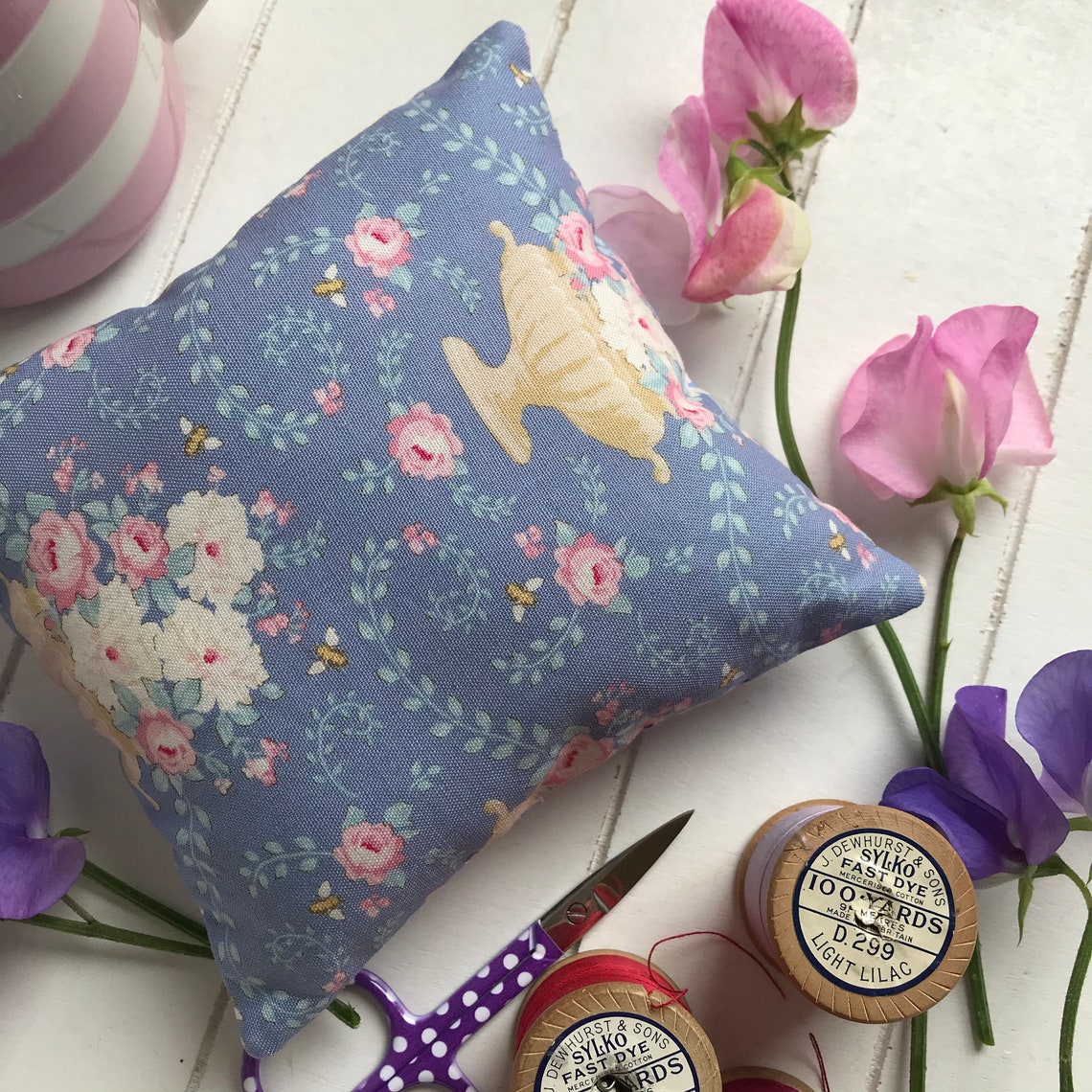 Flower Patch Pincushion Pattern - Etsy
