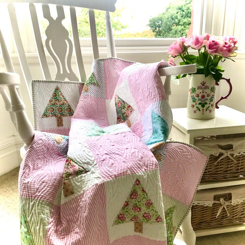 Peppermint Trees Quilt Pattern - Etsy