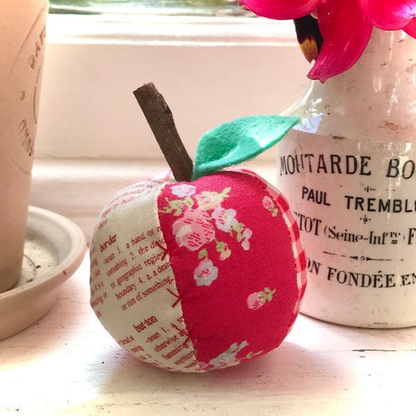 Apple Fabric - Etsy UK