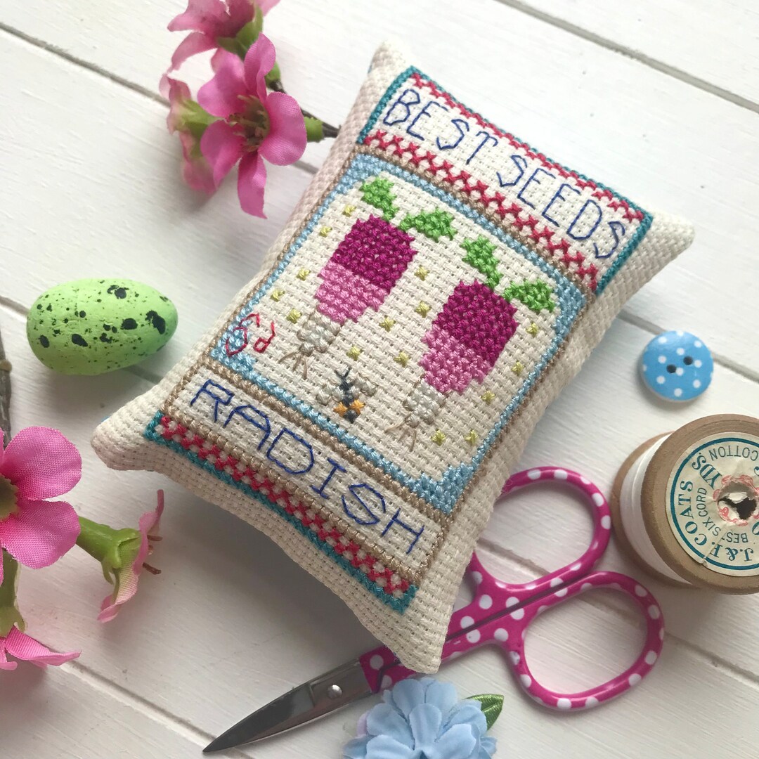 Radish Seed Packet Pattern - Etsy