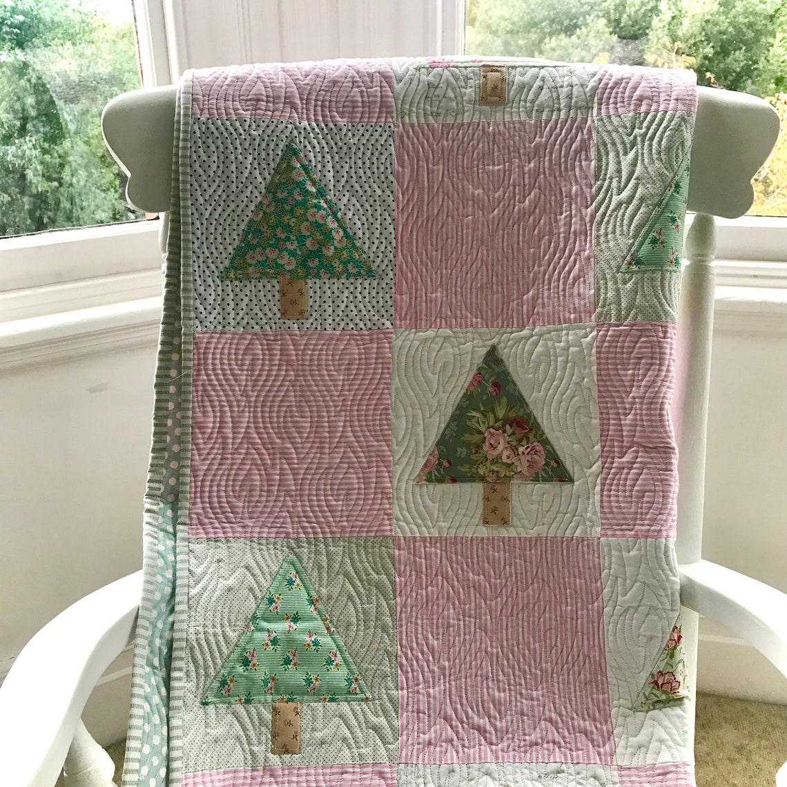 Peppermint Trees Quilt Pattern - Etsy