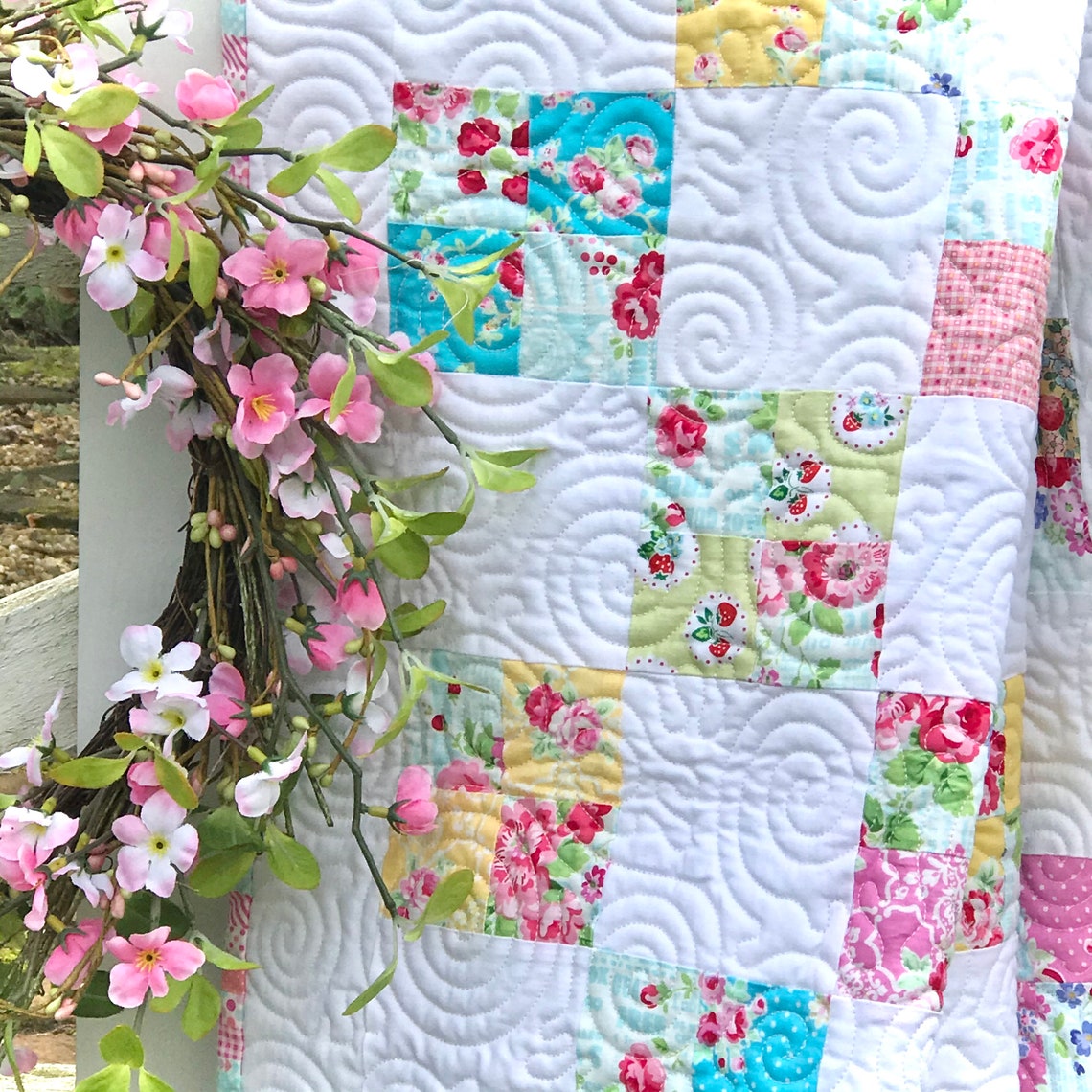 Easy Four Patch Quilt Pattern - Etsy