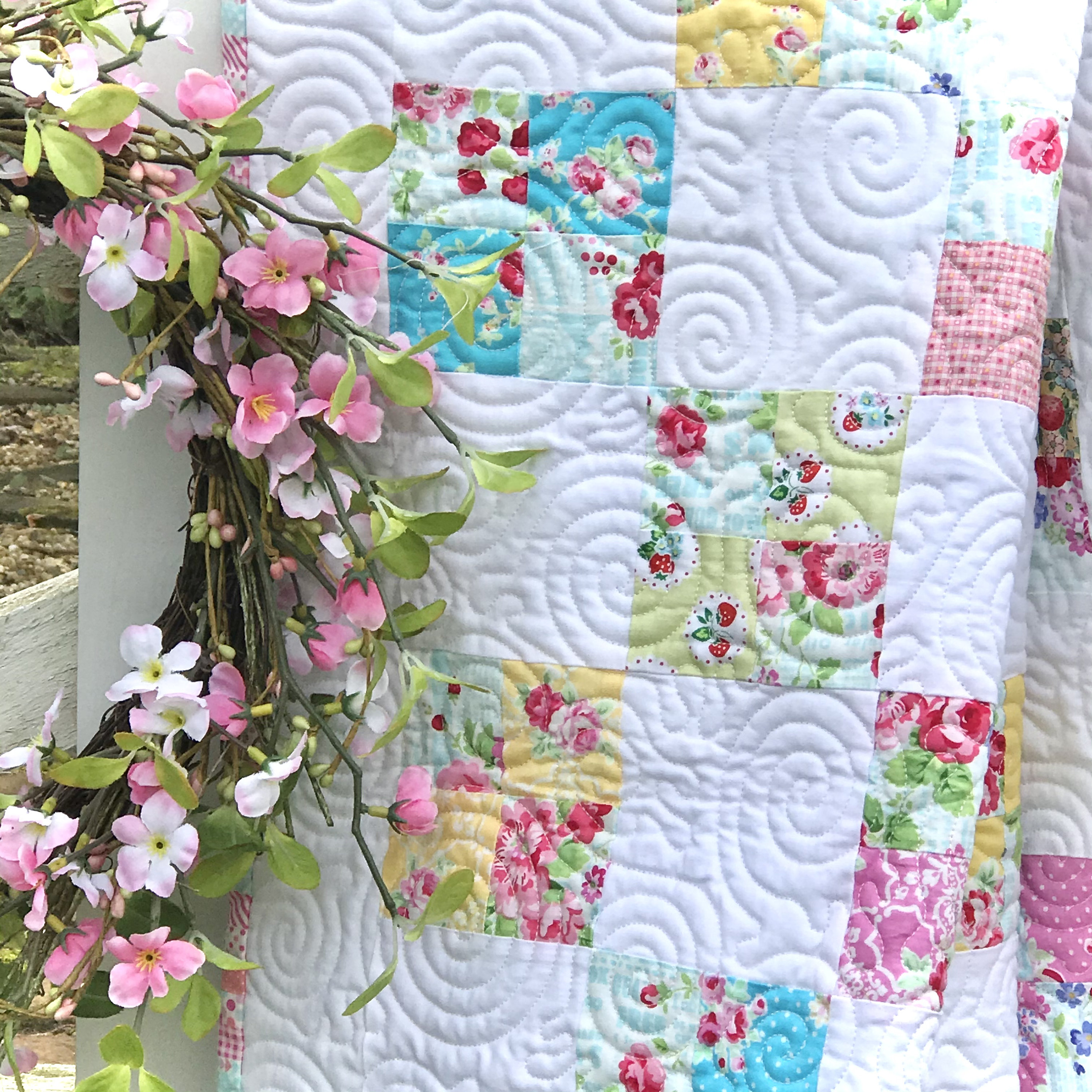 Easy Four Patch Quilt Pattern - Etsy UK