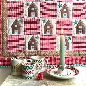Gingerbread Houses Quilt Pattern - Etsy
