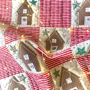 Gingerbread Houses Quilt Pattern - Etsy