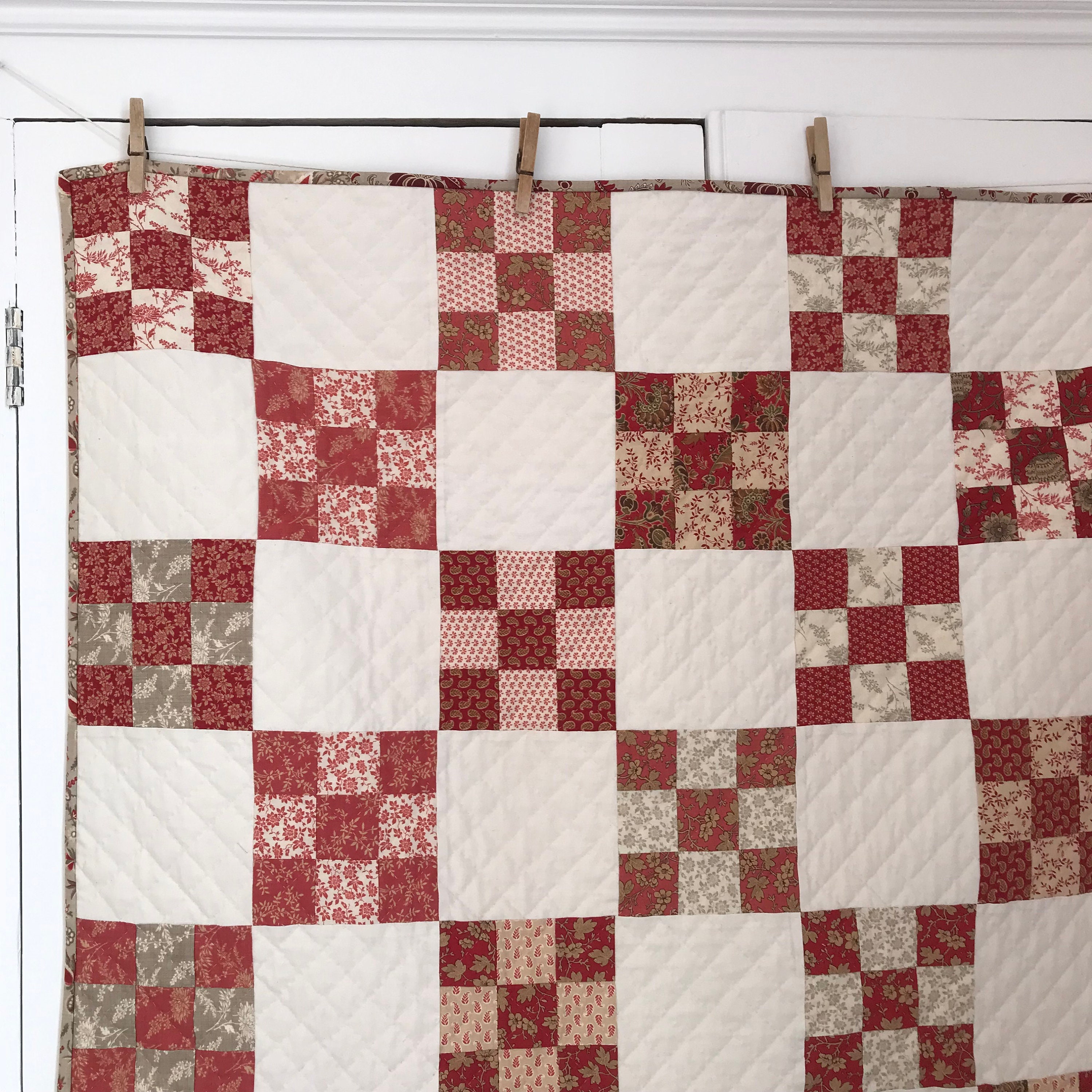 Easy Nine Patch Quilt Pattern - Etsy