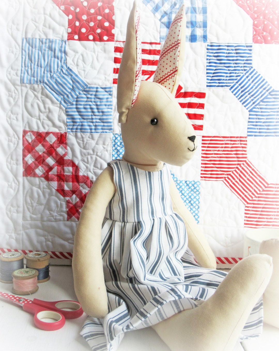 Big Bunny Pattern - Etsy