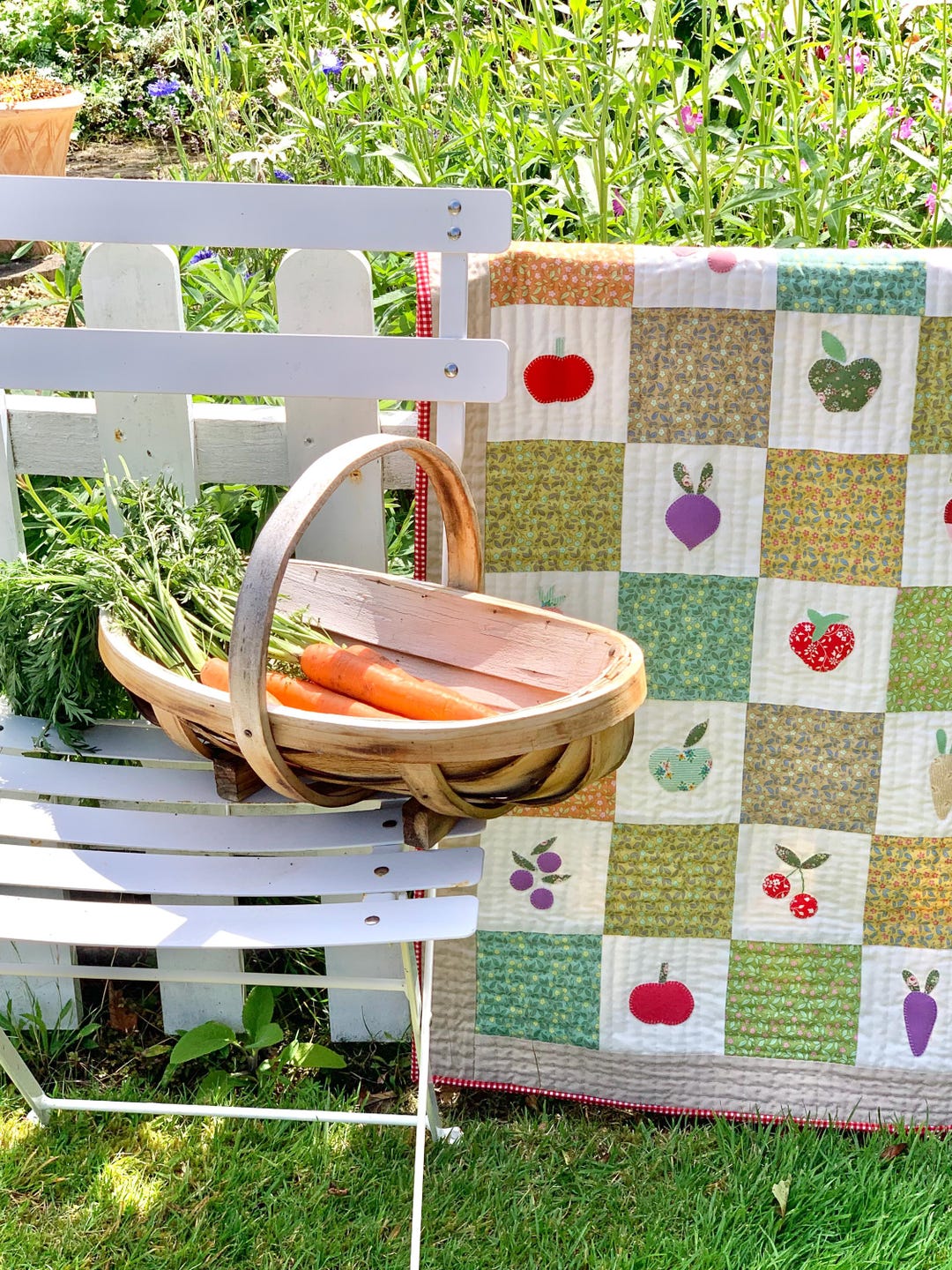 Vegetable Patch Quilt Pattern - Etsy