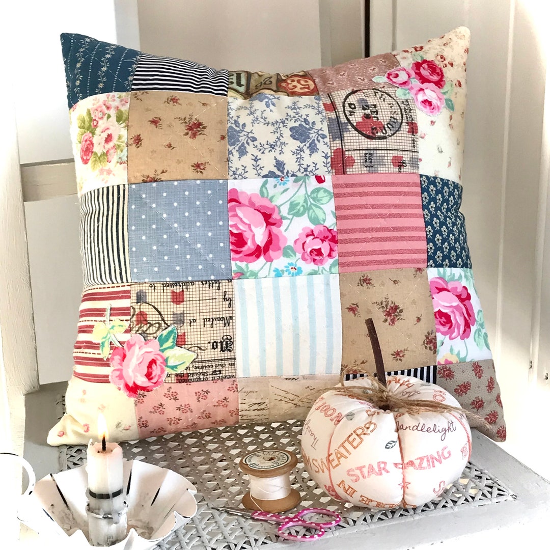 Vintage Charm Cushion Pattern - Etsy
