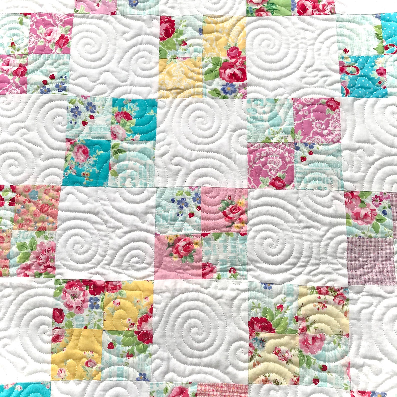 Easy Four Patch Quilt Pattern - Etsy