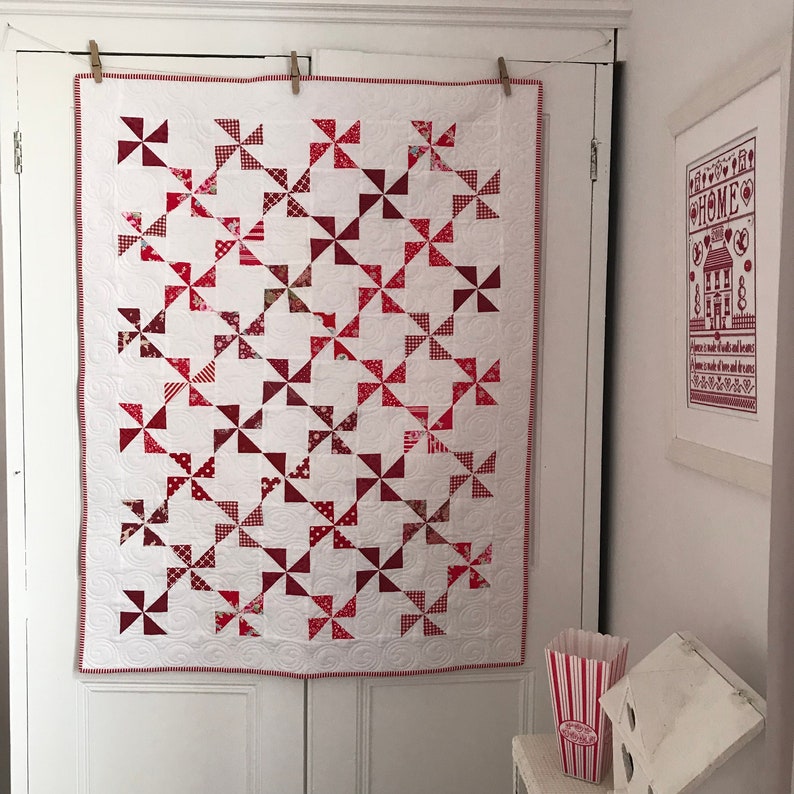 Pinwheels Quilt Pattern - Etsy