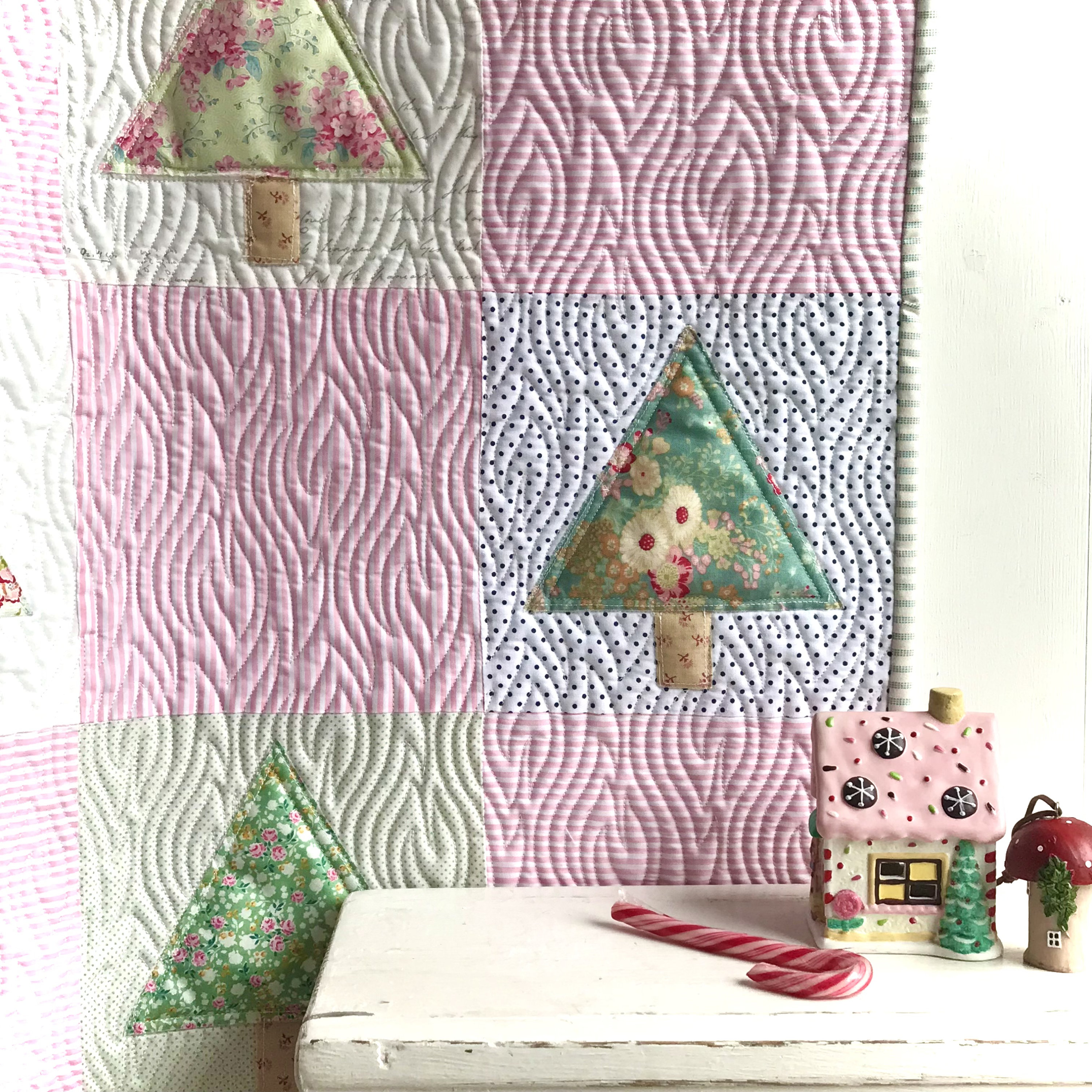 Peppermint Trees Quilt Pattern - Etsy