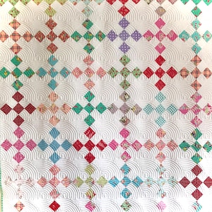 Nine Patch on Point Quilt Pattern - Etsy