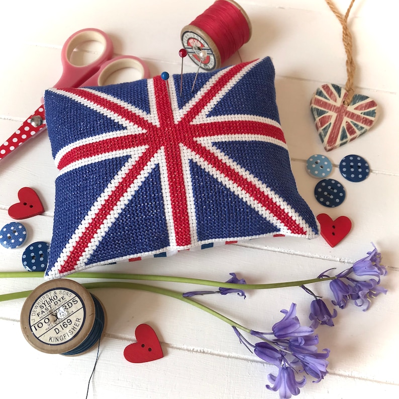 Union Jack Pincushion Pattern - Etsy