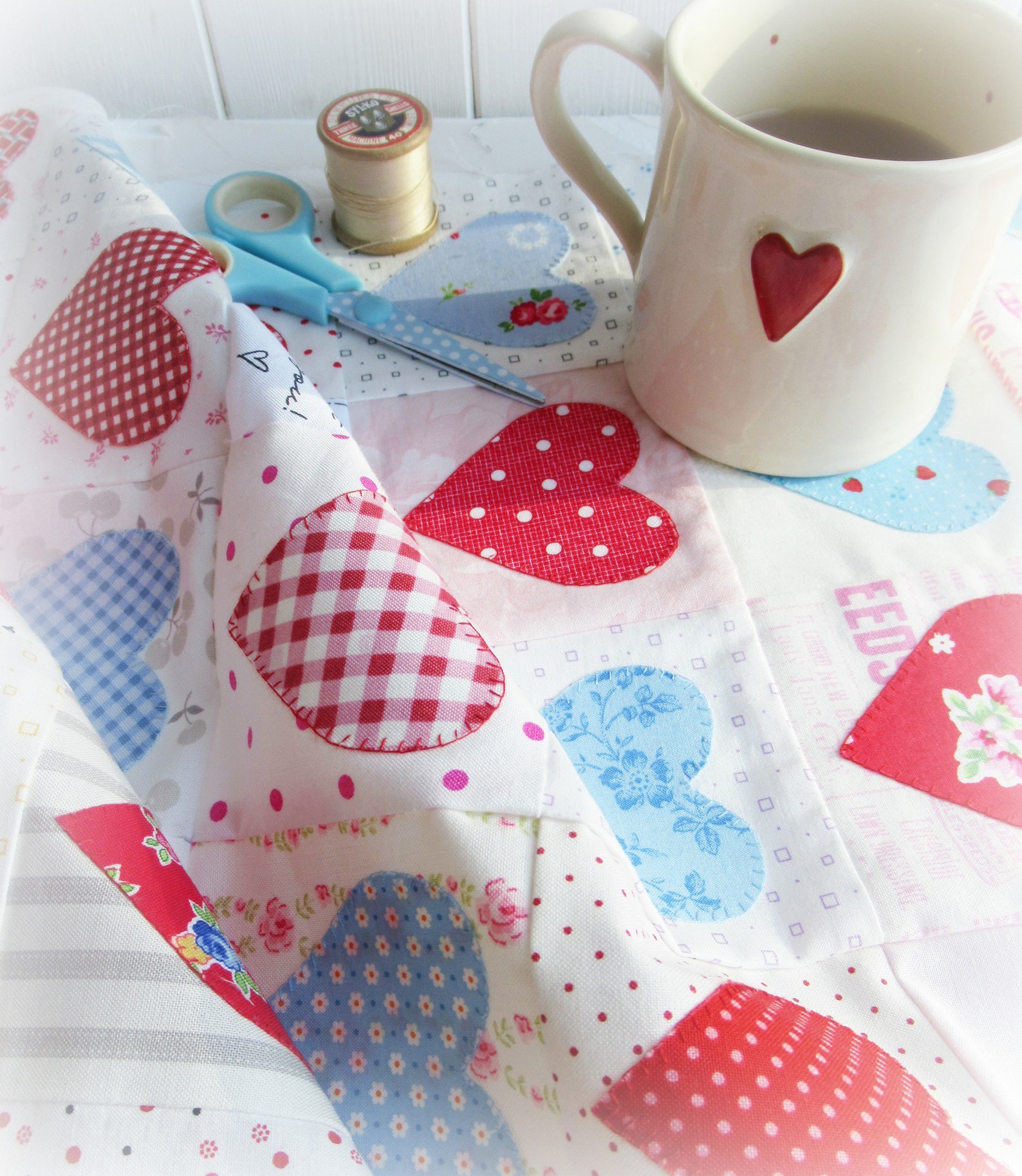 Heartstrings Quilt Pattern - Etsy