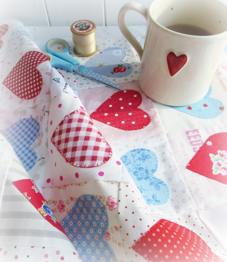 Heartstrings Quilt Pattern - Etsy