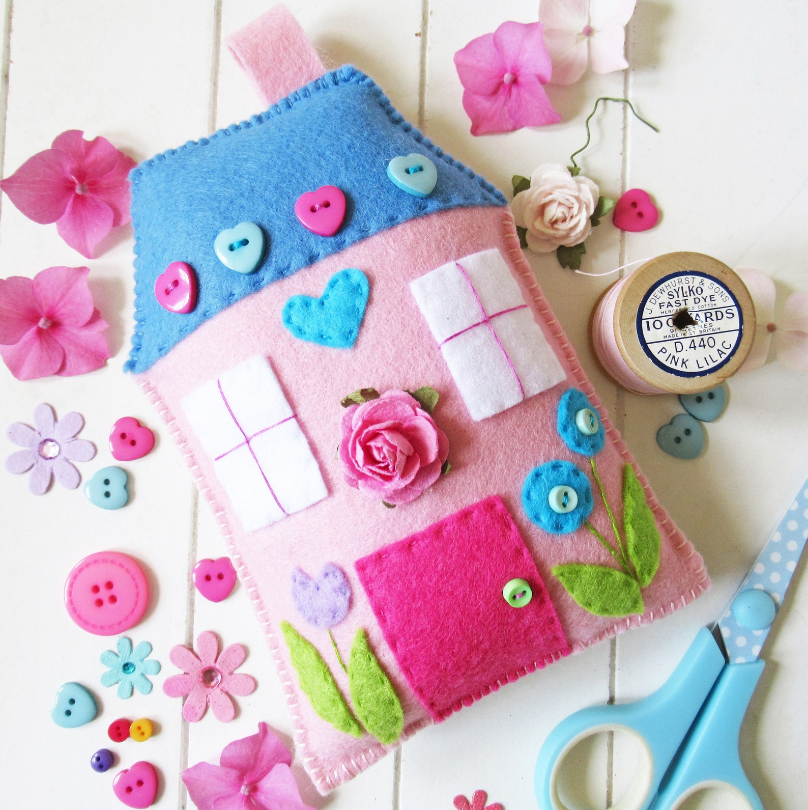 Rose Cottage Pattern - Etsy