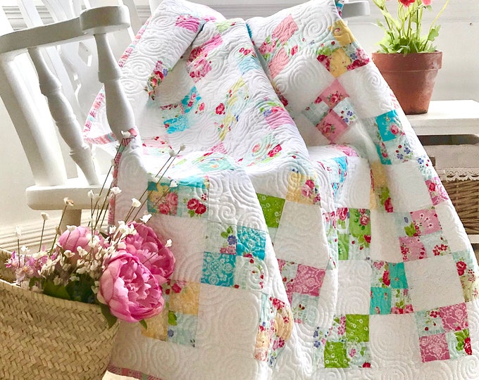 Cottage Garden Quilt Pattern - Etsy Canada