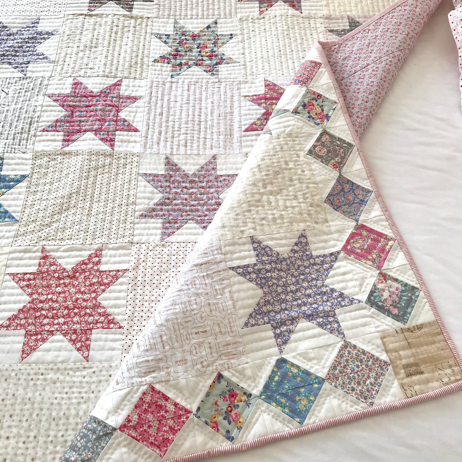 Vintage Stars Quilt Pattern - Etsy