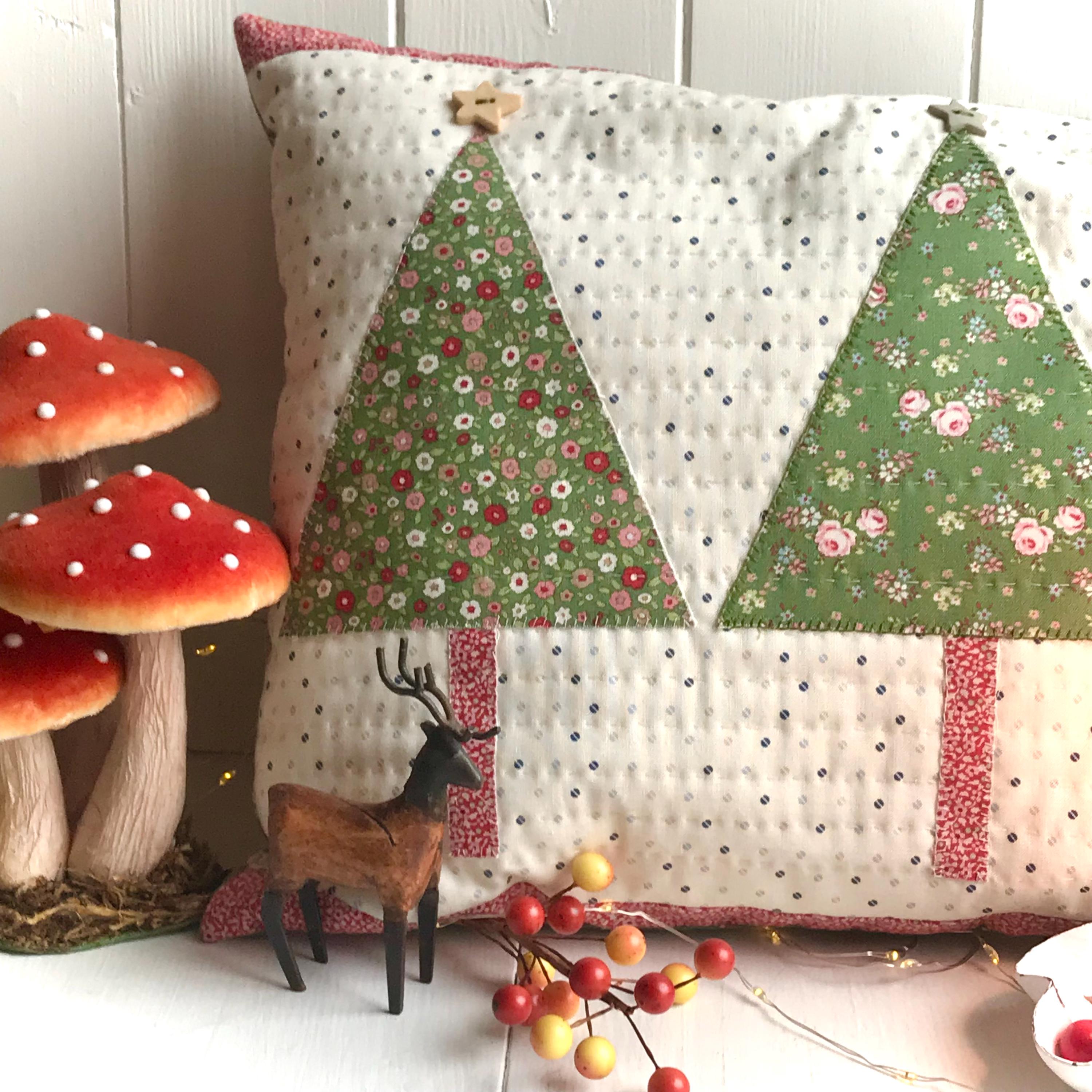 Pine Trees Pillow Pattern - Etsy