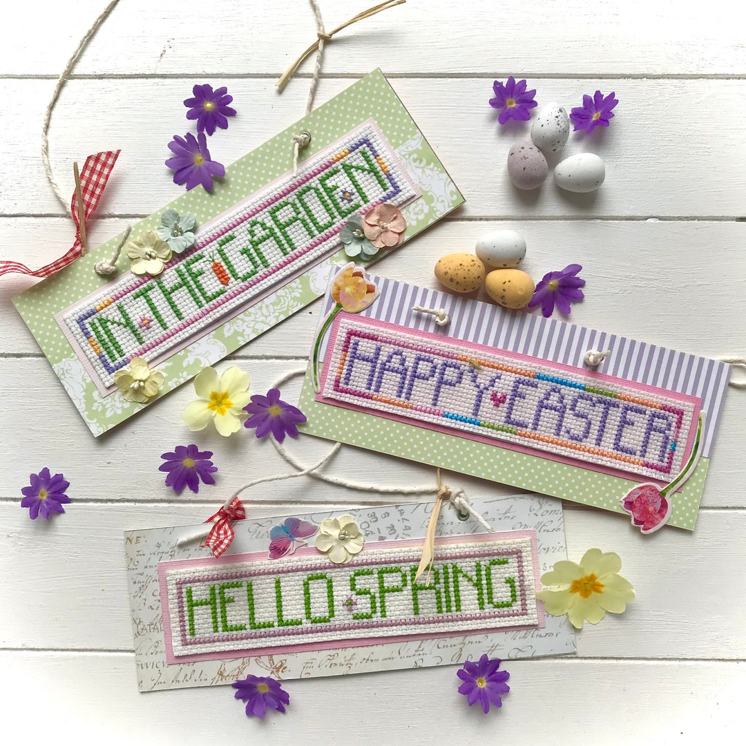 Signs of Spring Pattern - Etsy