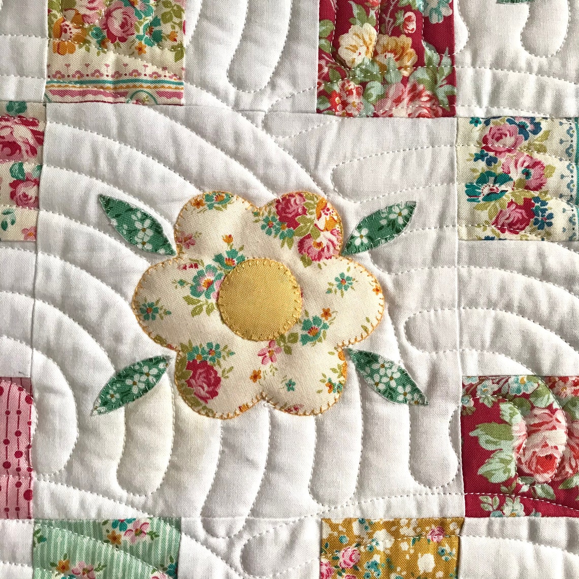 Cottage Garden Quilt Pattern - Etsy