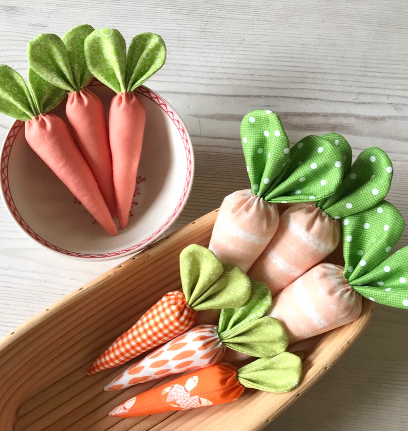 Fabric Carrots Pattern - Etsy