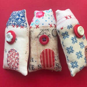 Button Houses Pattern - Etsy