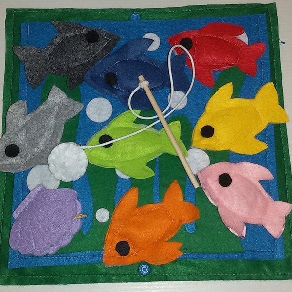 Felt Fishing Game - Etsy