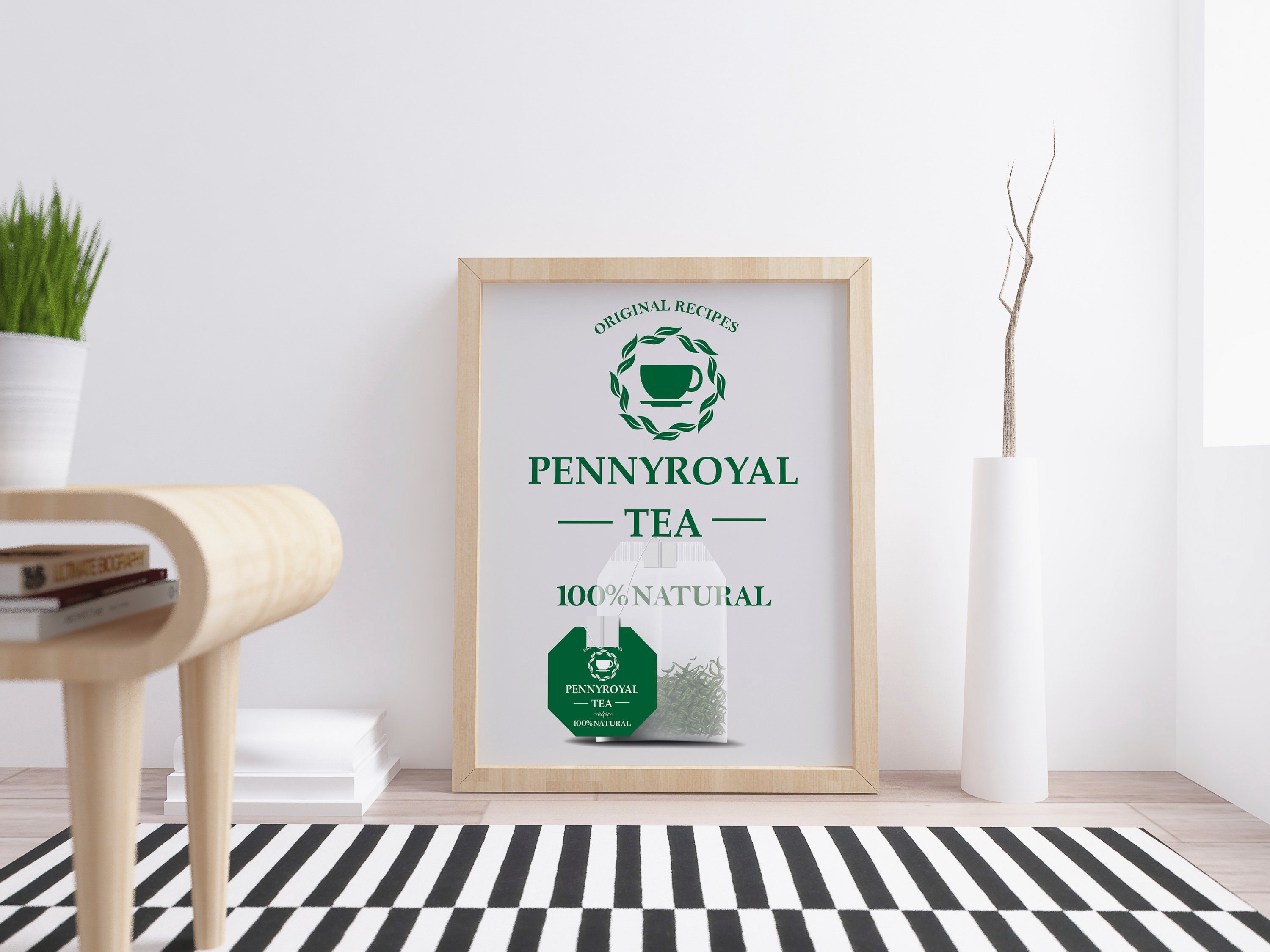 Poster Pennyroyal Tea Tea print - Etsy Nederland
