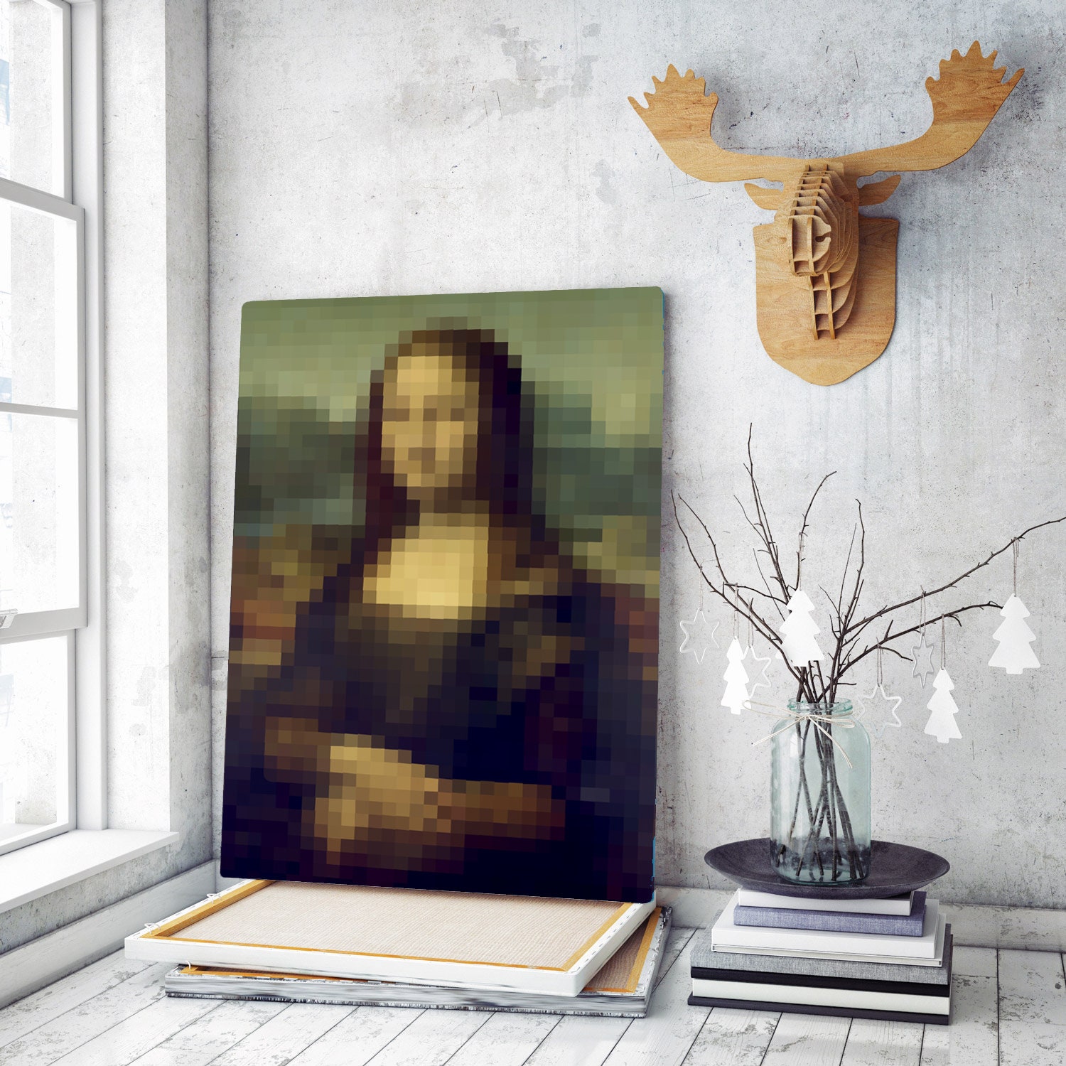 Poster Mona Lisa Mona Lisa print | Etsy