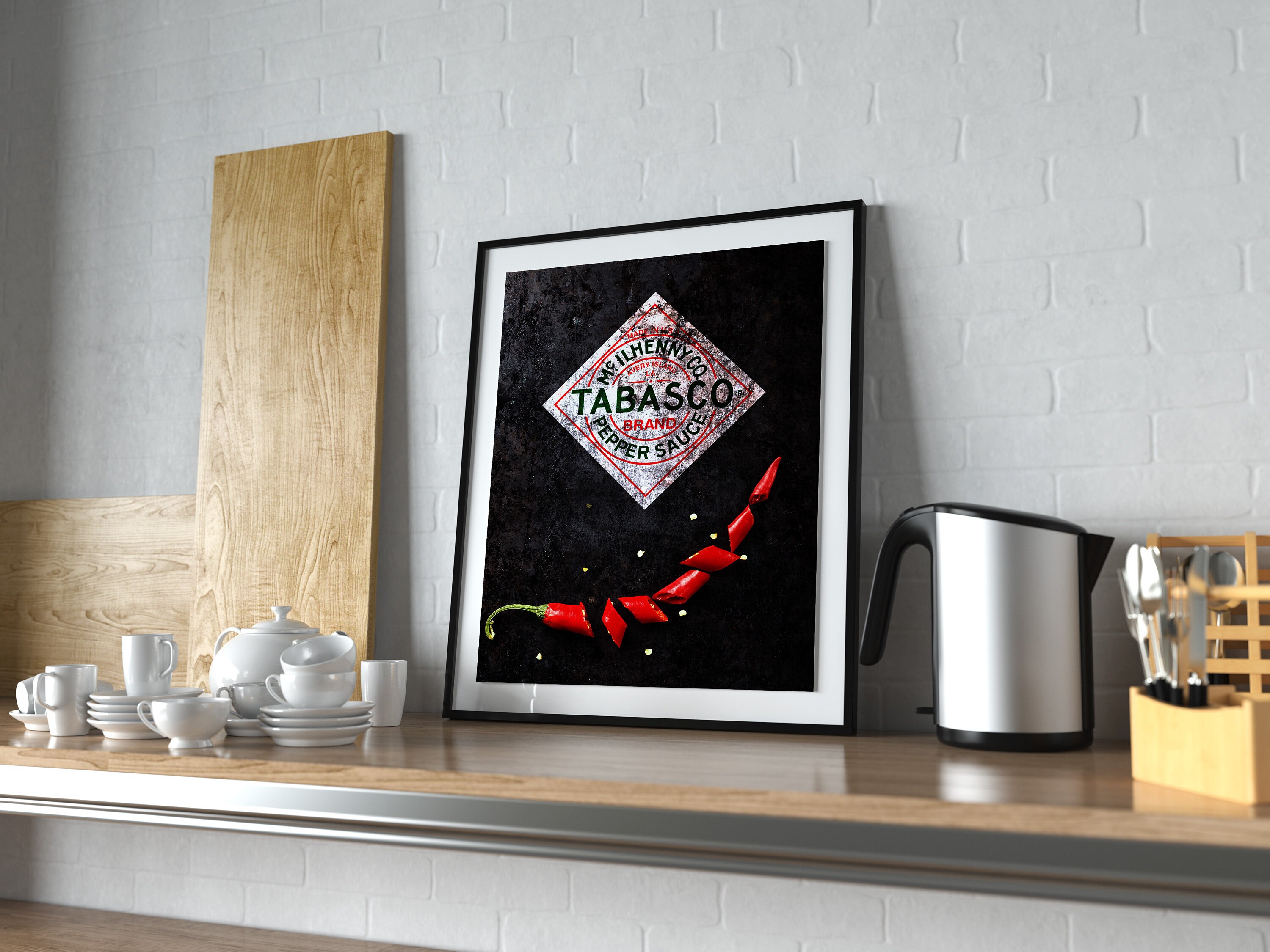 Poster Tabasco Pepper Poster - Etsy
