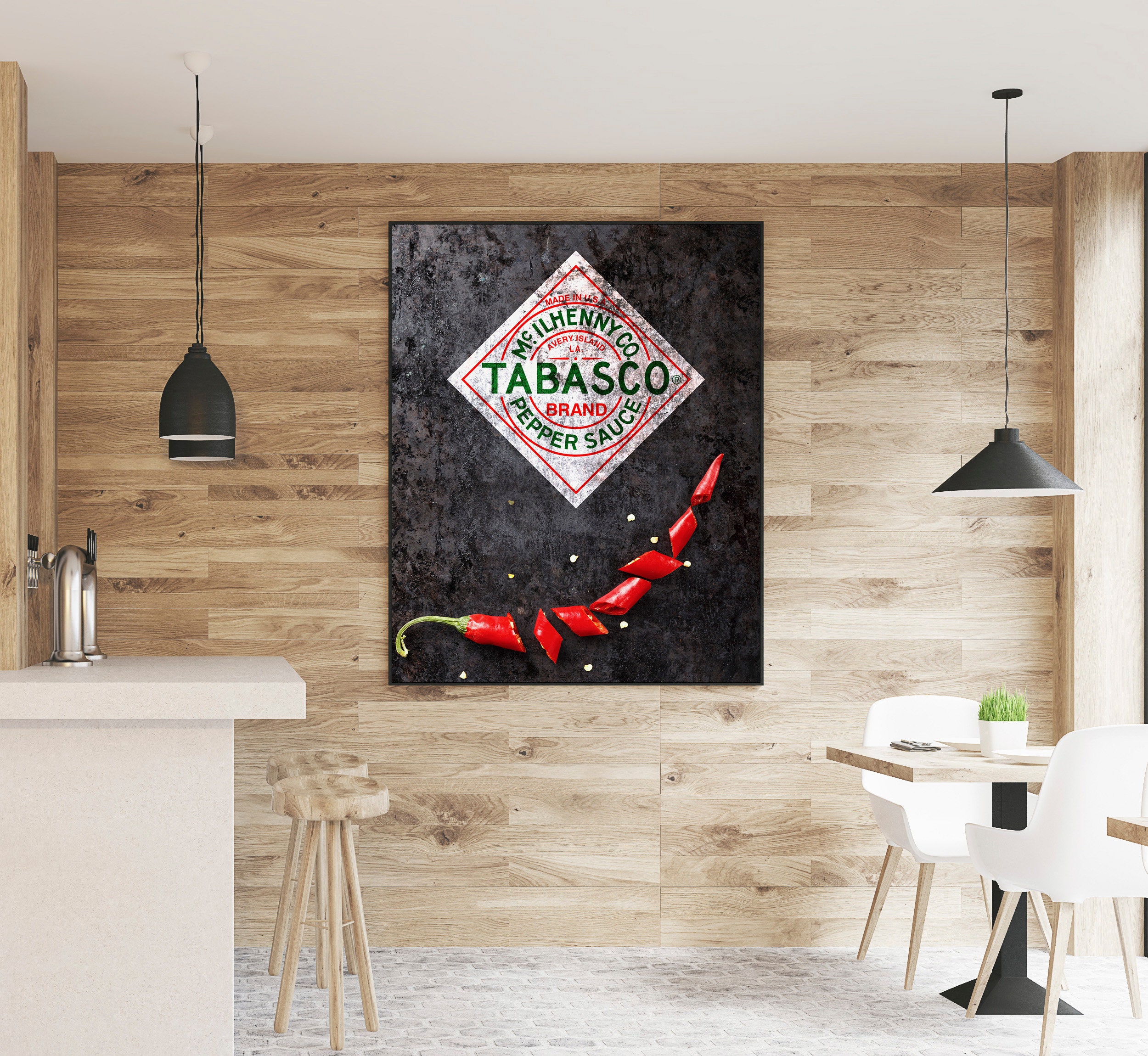 Poster Tabasco Pepper Poster - Etsy