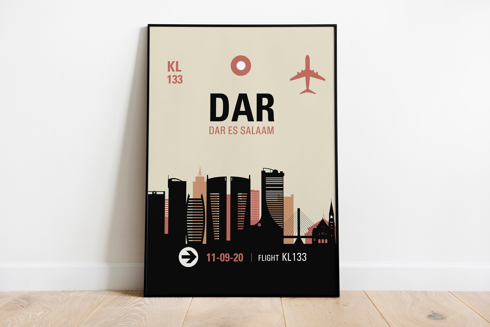 Luggage Dar Es Salaam, Dar Es Salaam Print, Tanzania Poster - Etsy