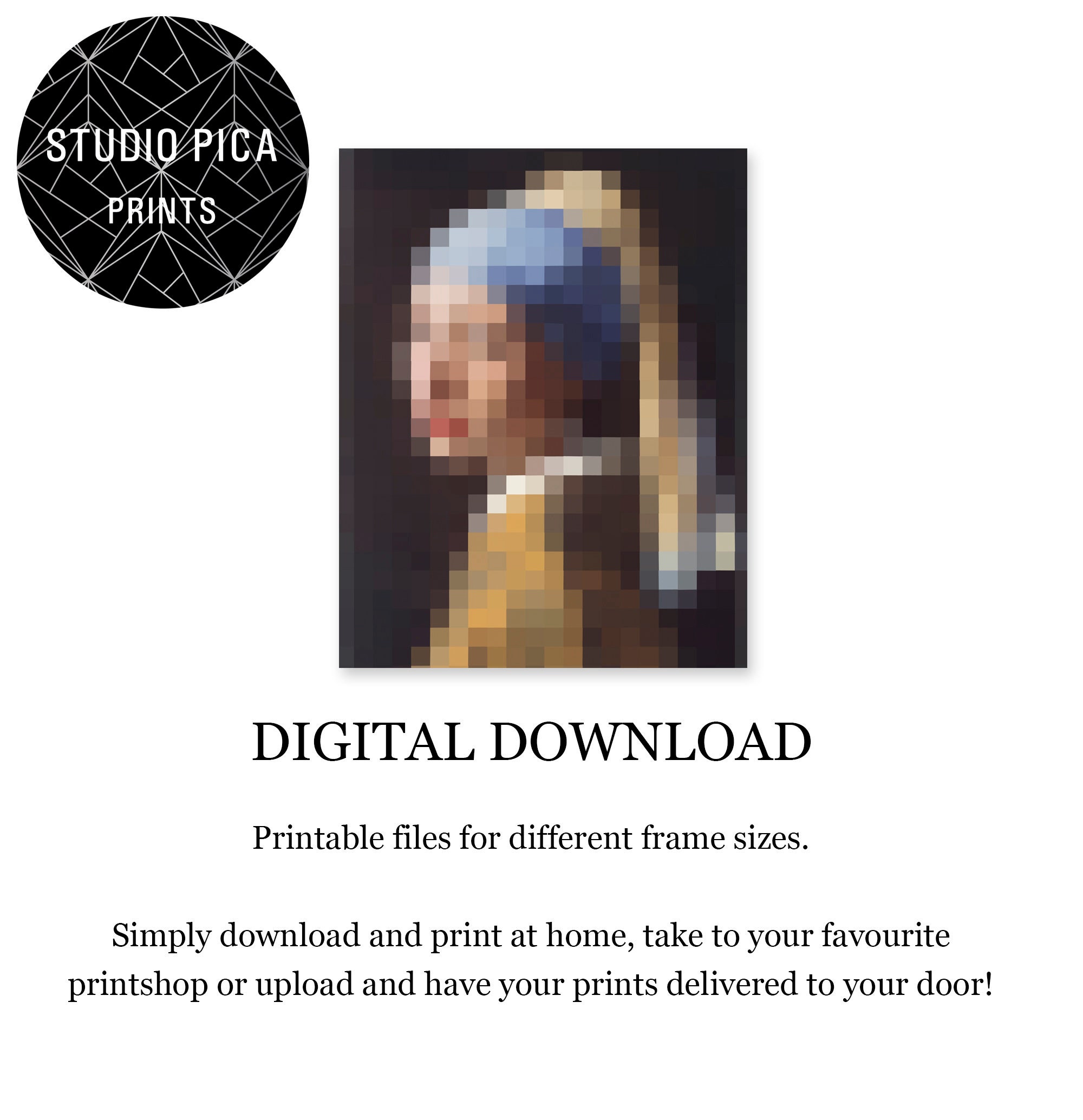 Girl With Pearl Earring Poster Johannes Vermeer - Etsy