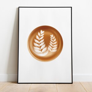 Coffee Poster Barista Art - Etsy