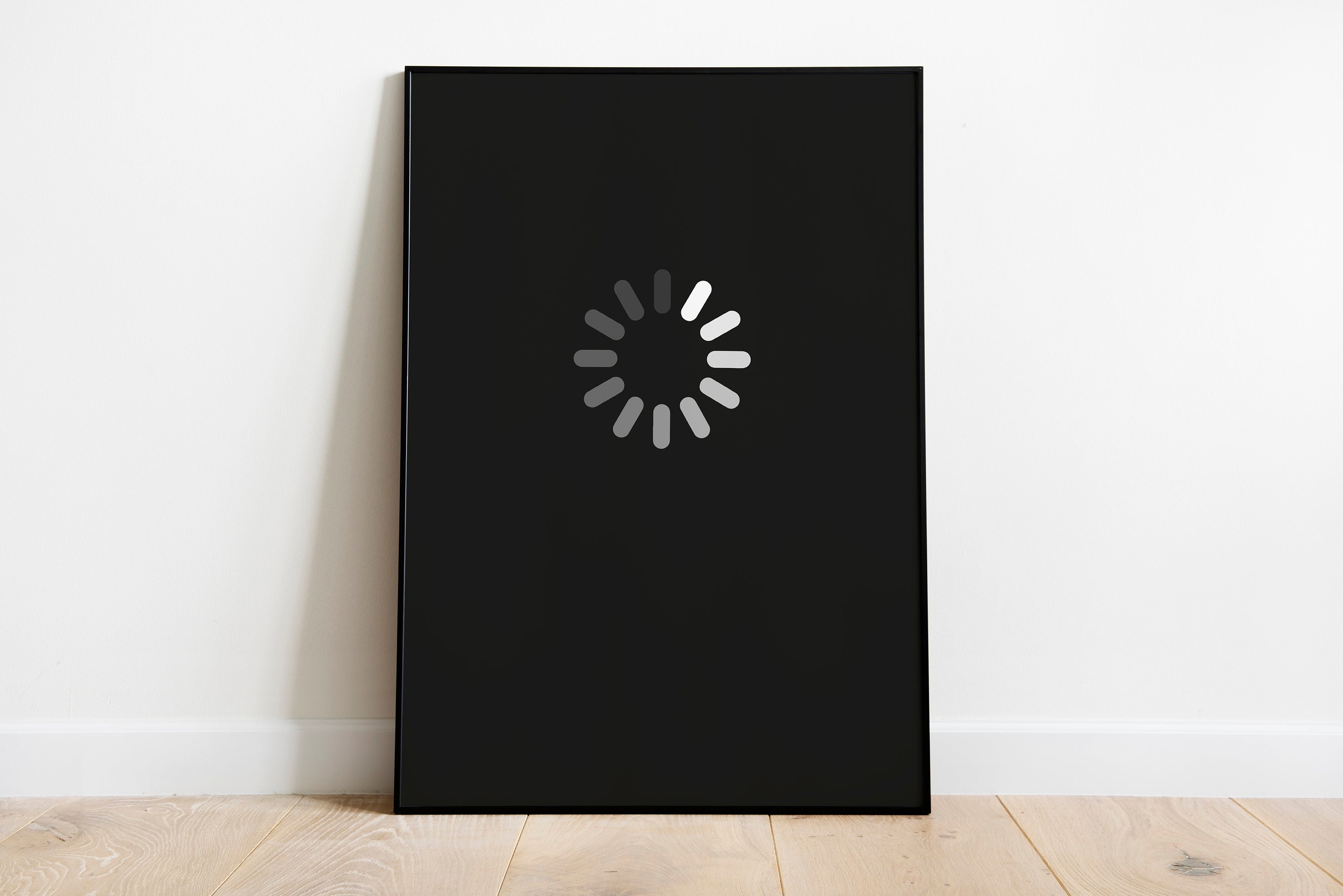 Computer loading symbool Computer poster - Etsy Nederland