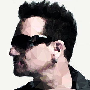 Poster Bono, Bono Art Print, U2 Music Poster - Etsy