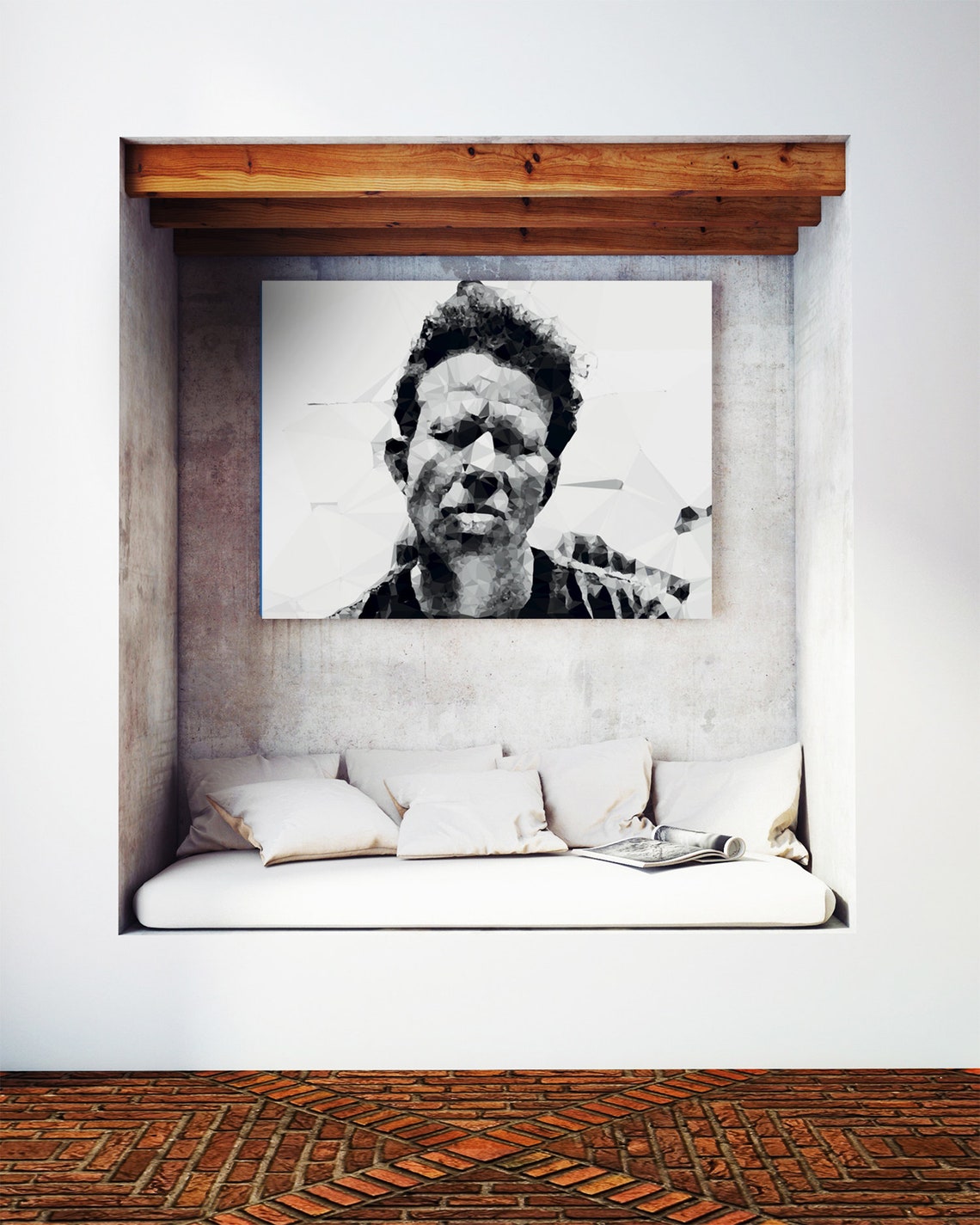 Tom Waits Poster Tom Waits Portrait - Etsy Australia