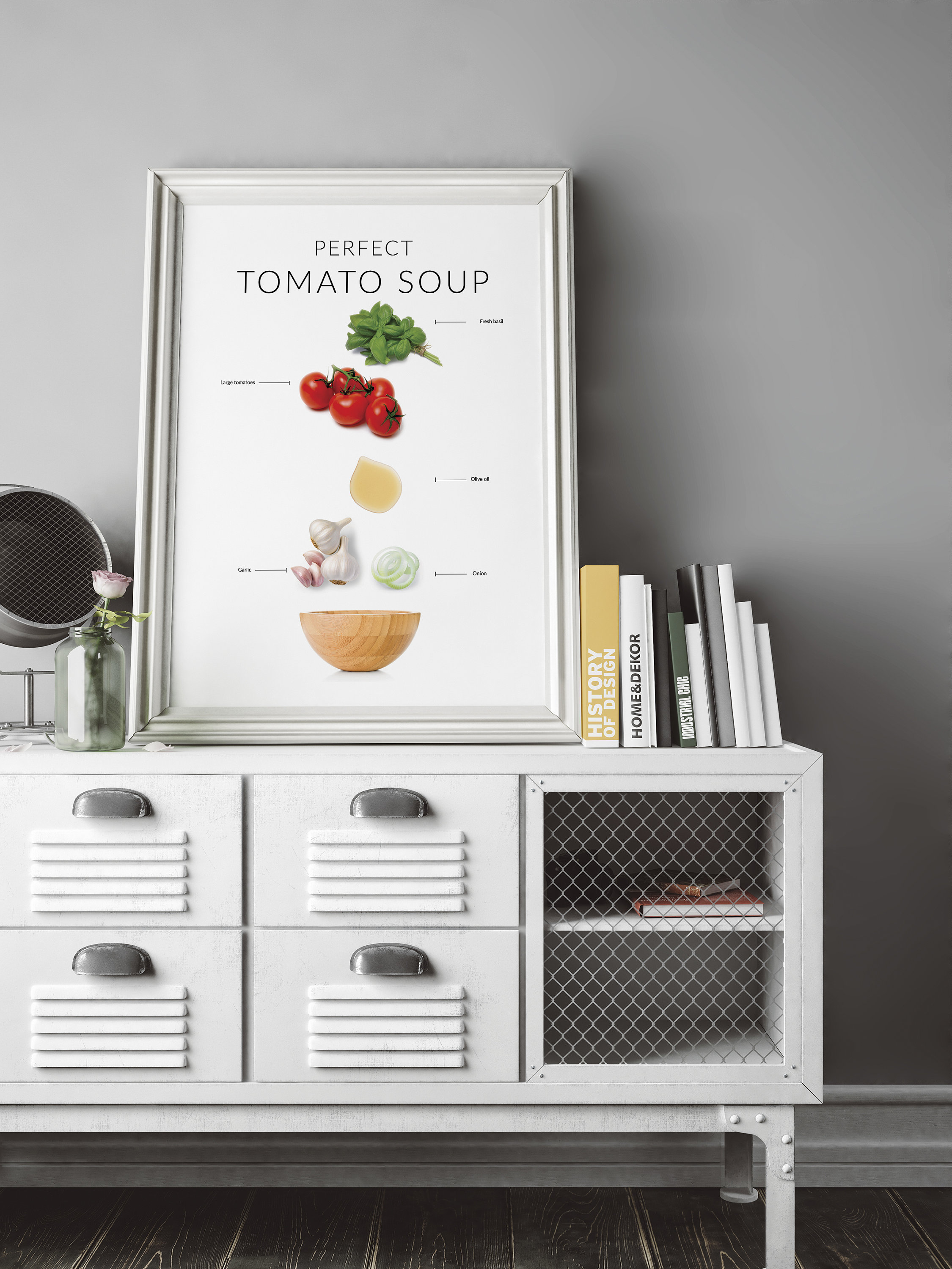 Poster Tomato soup infographic, Soep poster - Etsy Nederland