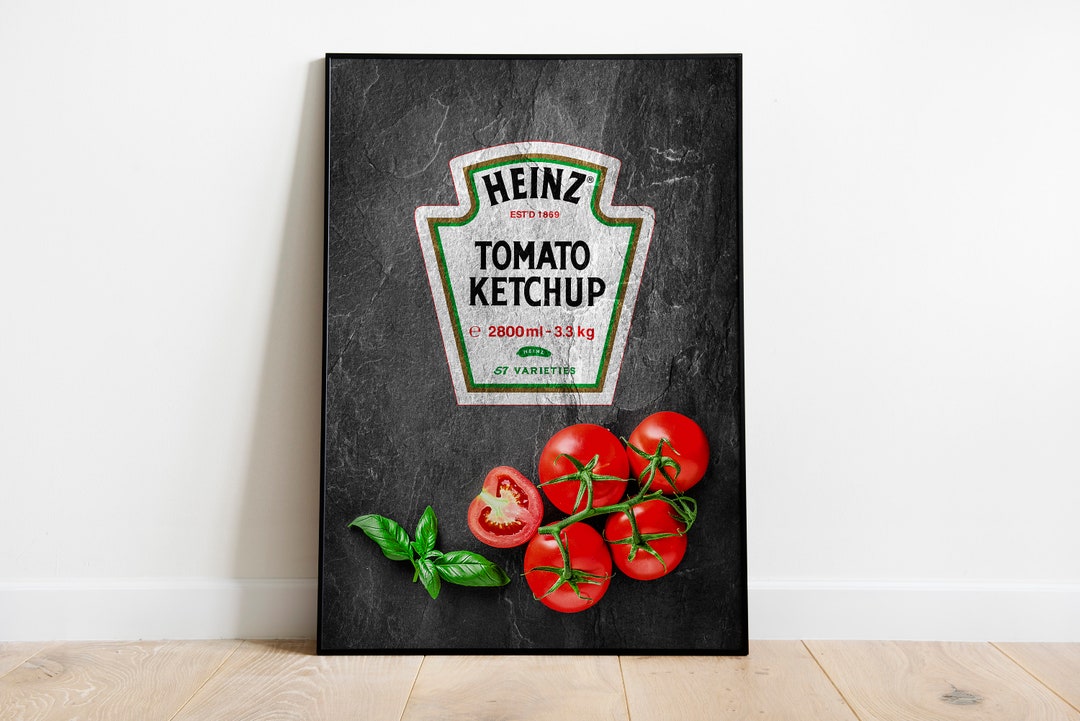 Poster Heinz Tomato Ketchup - Etsy