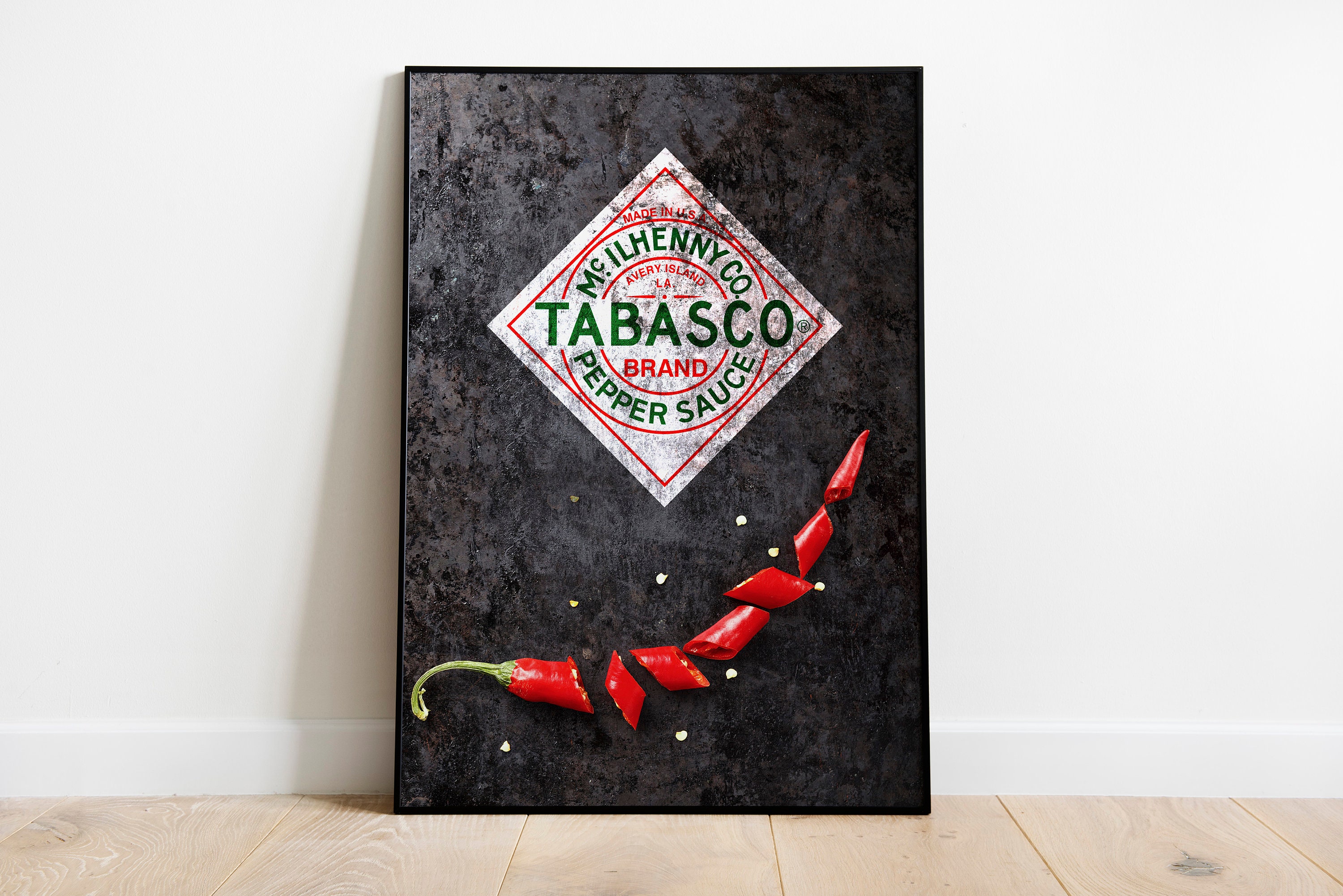 Poster Tabasco Pepper Poster - Etsy