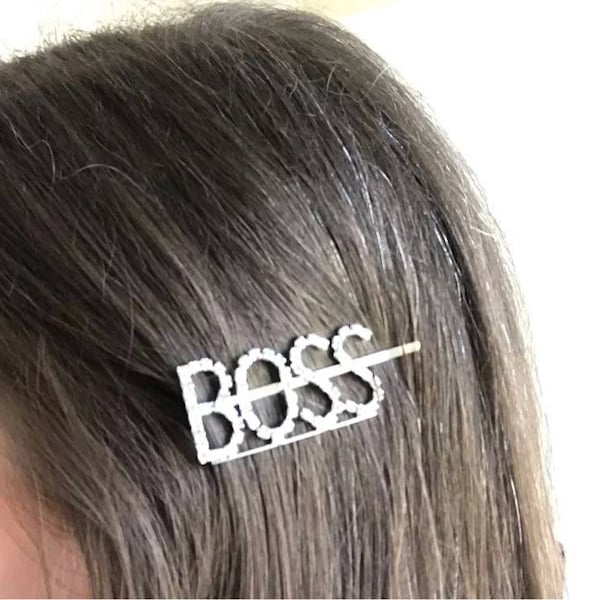 Boss Hair Clip - Etsy
