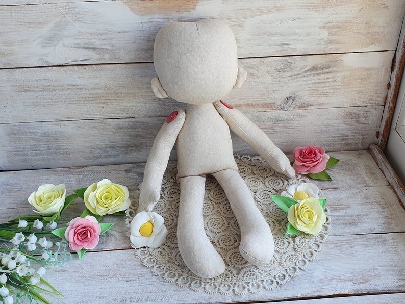 Rag Doll Pattern 14 Inch Doll Pattern Tutorial PDF Sewing - Etsy UK