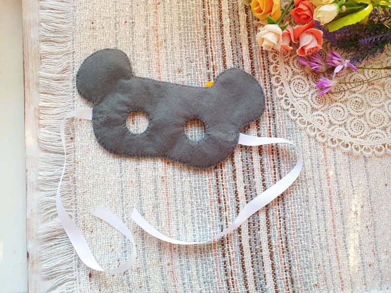 Mouse Mask Pattern Mouse Felt Mask Pdf Halloween Costume - Etsy