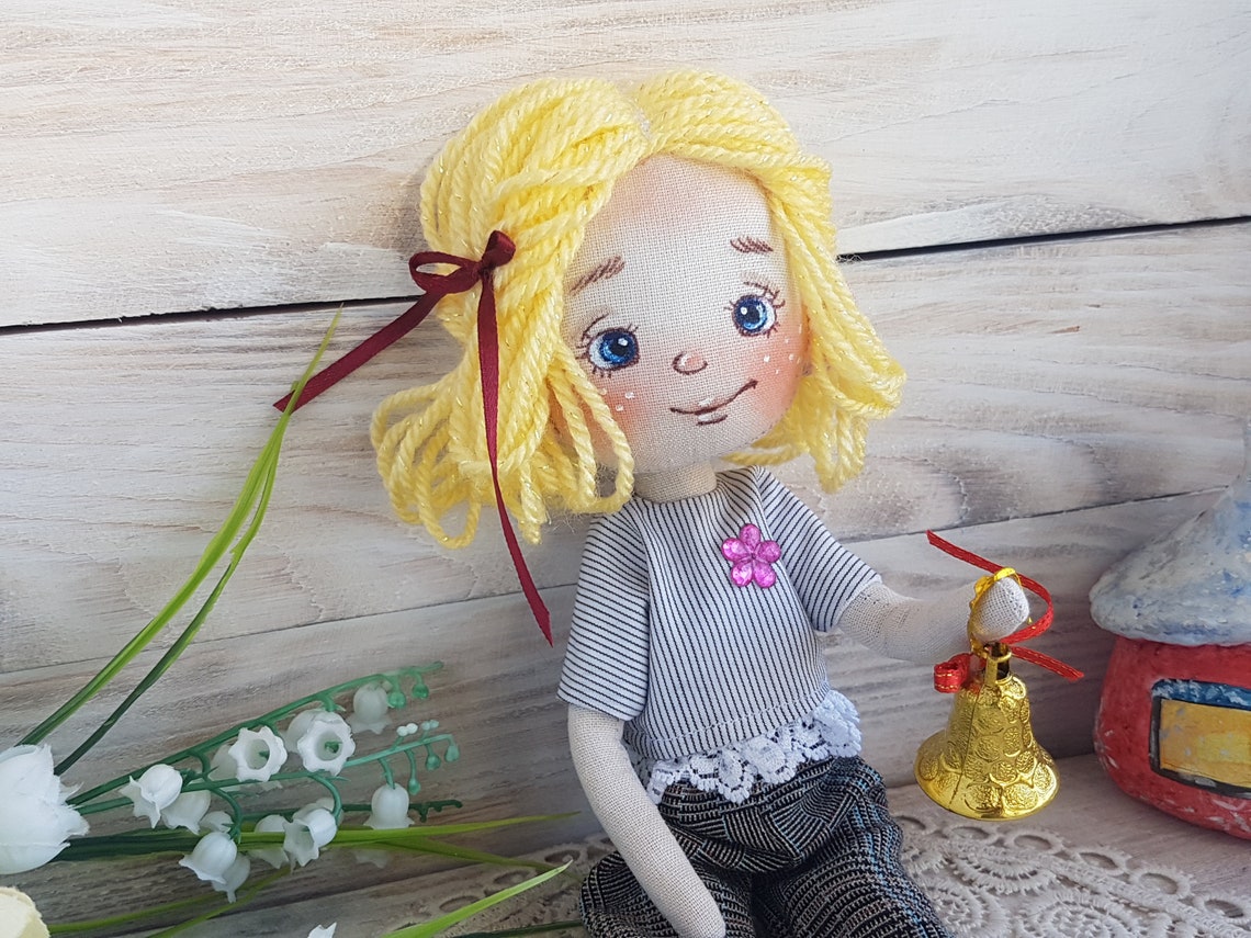 Rag Doll Pattern Handmade Doll Pattern Tutorial PDF Sewing | Etsy